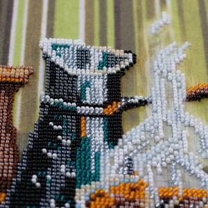 DIY Bead Embroidery Kit Coffee With Lemon ,still Life,bead Art Pictures ...