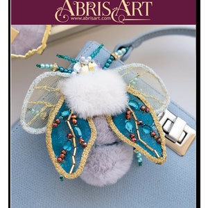 DIY Beaded Broosh Wonderful Brooch Moth, Fluffy Brooch.beaded Brooch ...