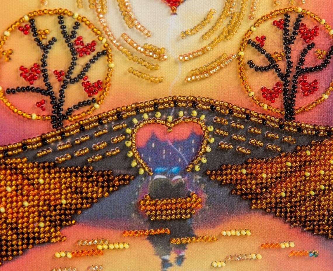 Beaded Picture Frames.beaded Picture Ready - Etsy