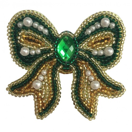 DIY Beaded Brooch Kit Bagdiy Embroidery Kit Jewelry Diy Kit - Etsy