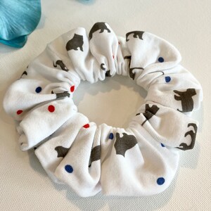 Cat Scrunchies, Cat Themed, Fun Animal Scrunchies, Jersey Knit, Hair ...