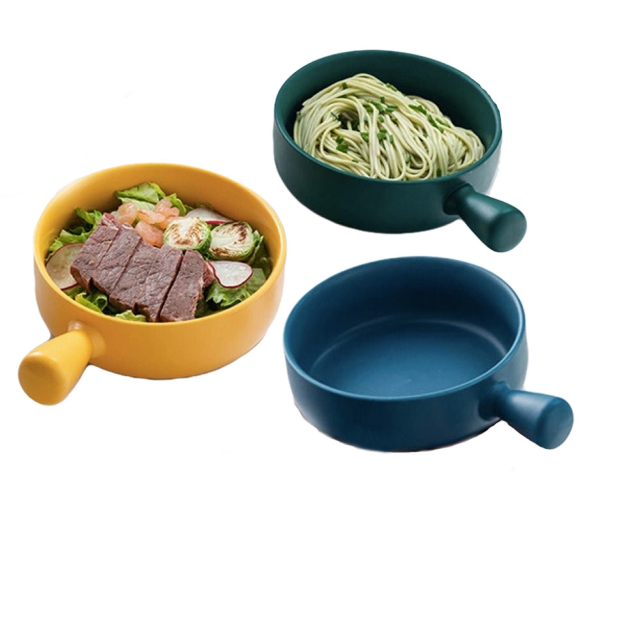 Bowl With Handle simple and Elegant | Etsy