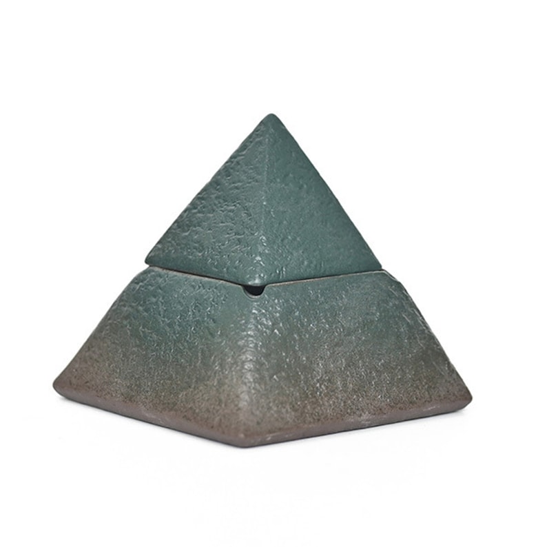 Pyramid Ashtray With Lid - Etsy