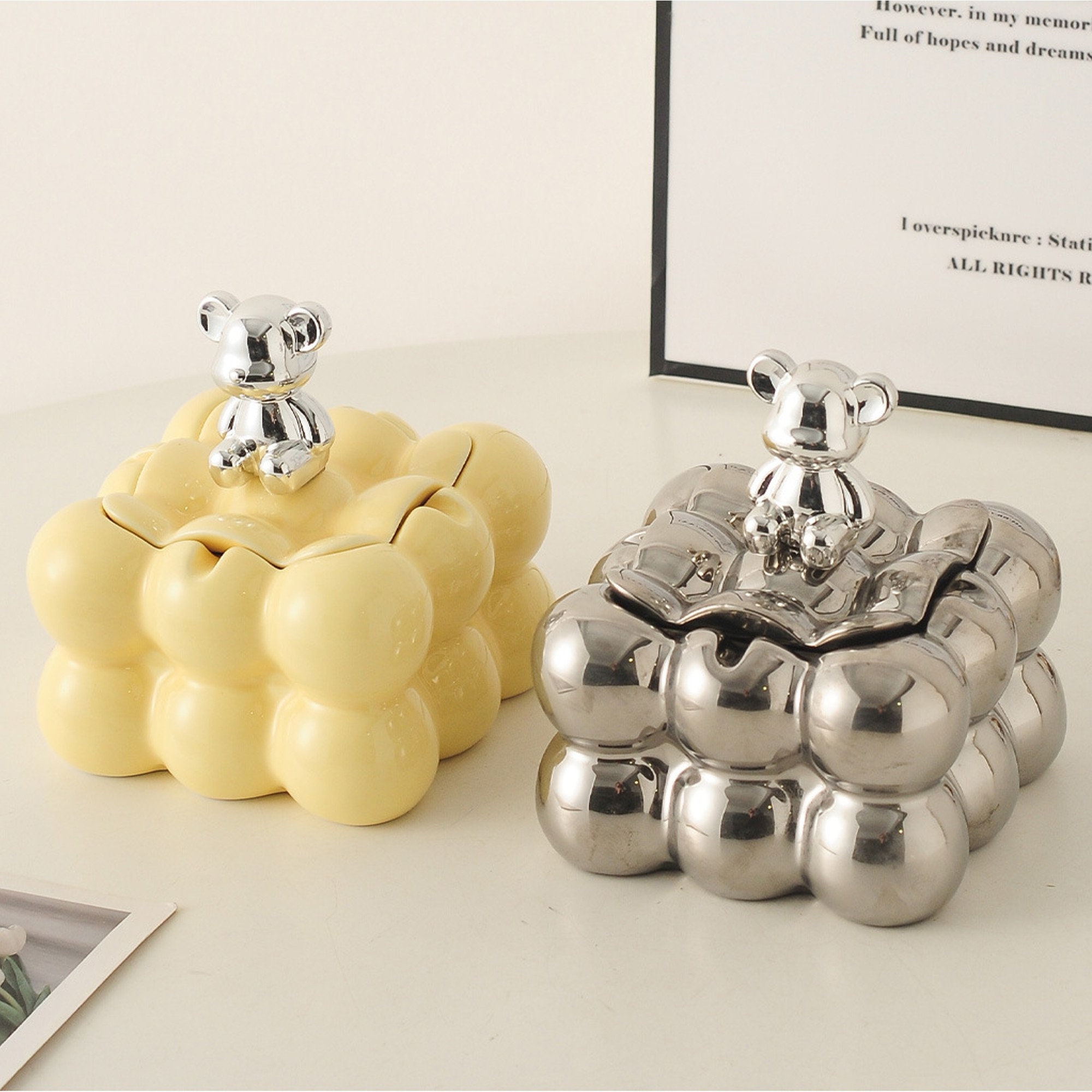 Cute Ashtray With Lid for Outdoor Patio Cool Nordic Home Decor - Etsy