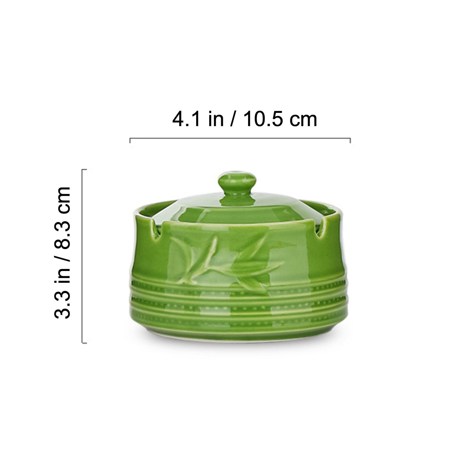 Ashtray With Lid for Outdoor Ceramic Celadon Green - Etsy
