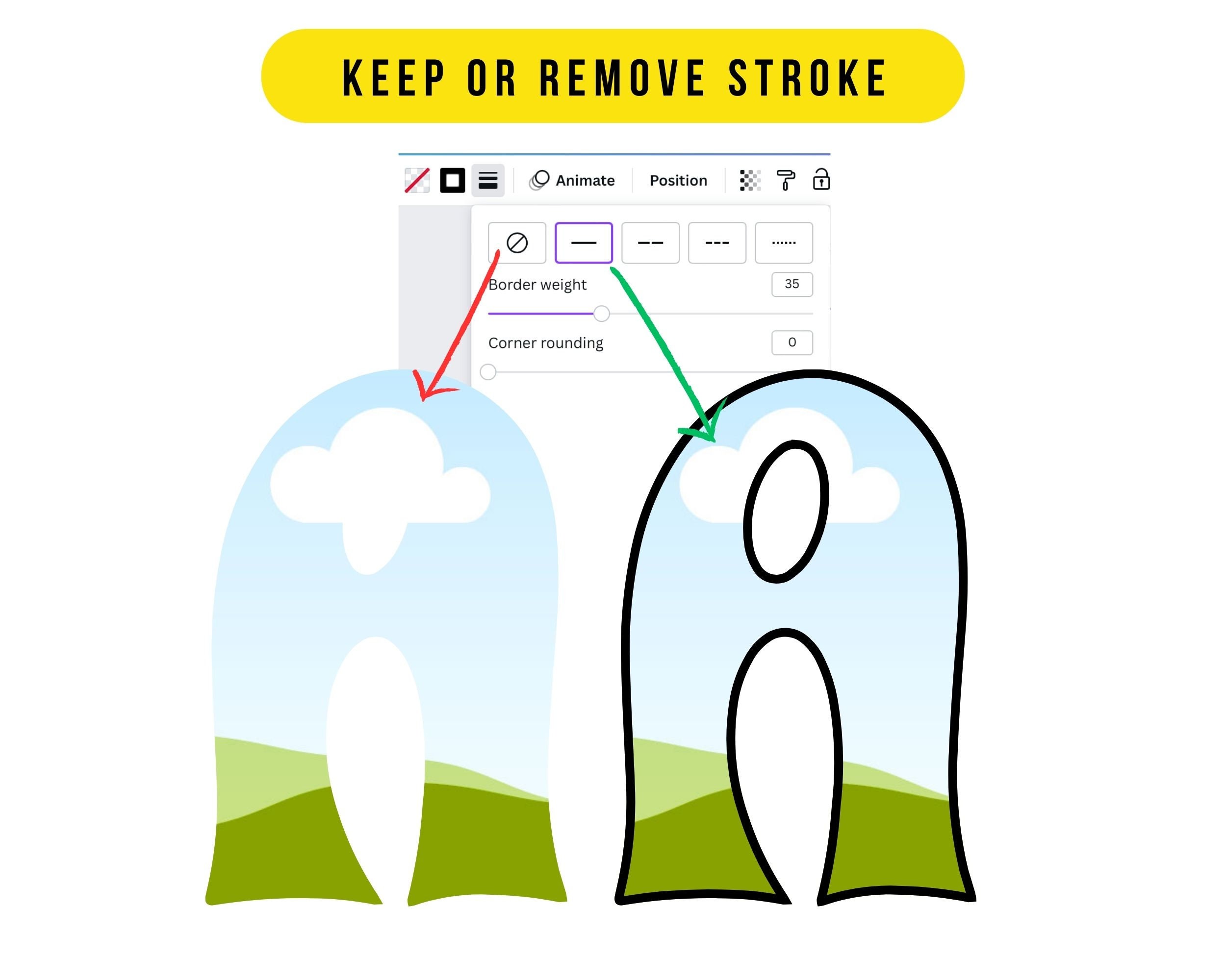 Editable Canva Alphabet Frames Canva Letter Frames Letters and Numbers ...