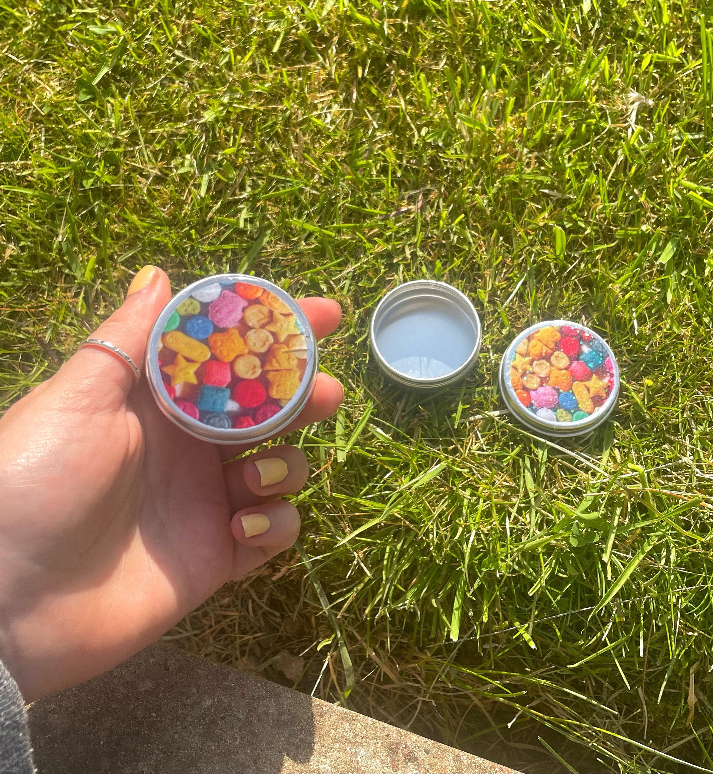 Materials Sculpting & Forming Drugs molly rave storage pill box metal ...