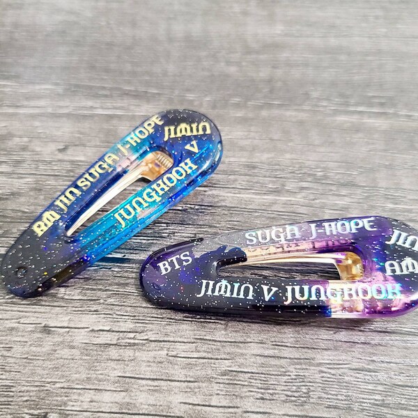 Bts Hair Clip - Etsy