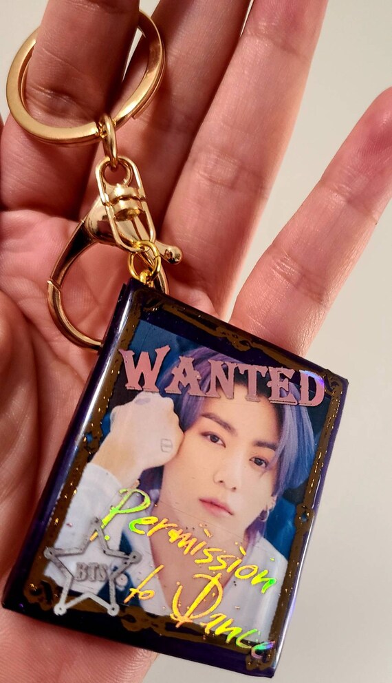 BTS Photo Keychain Magnet Car Vent Clip - Etsy