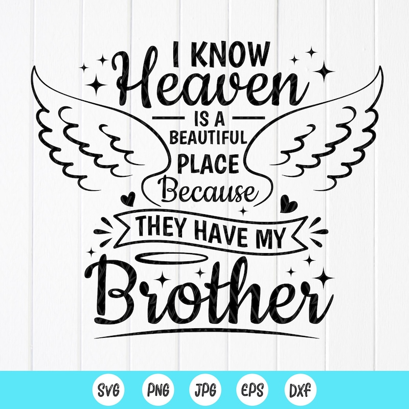 In Heaven Svg - Etsy