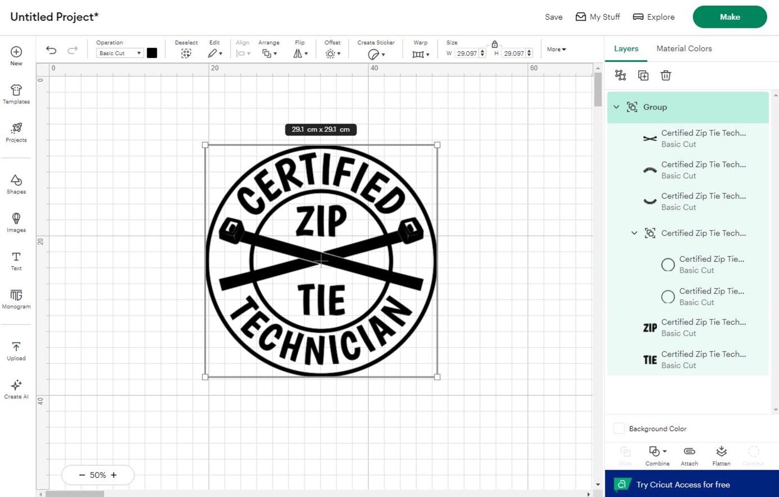 Certified Zip Tie Technician SVG: Funny Car Decal ,funny Quote ,cricut ...