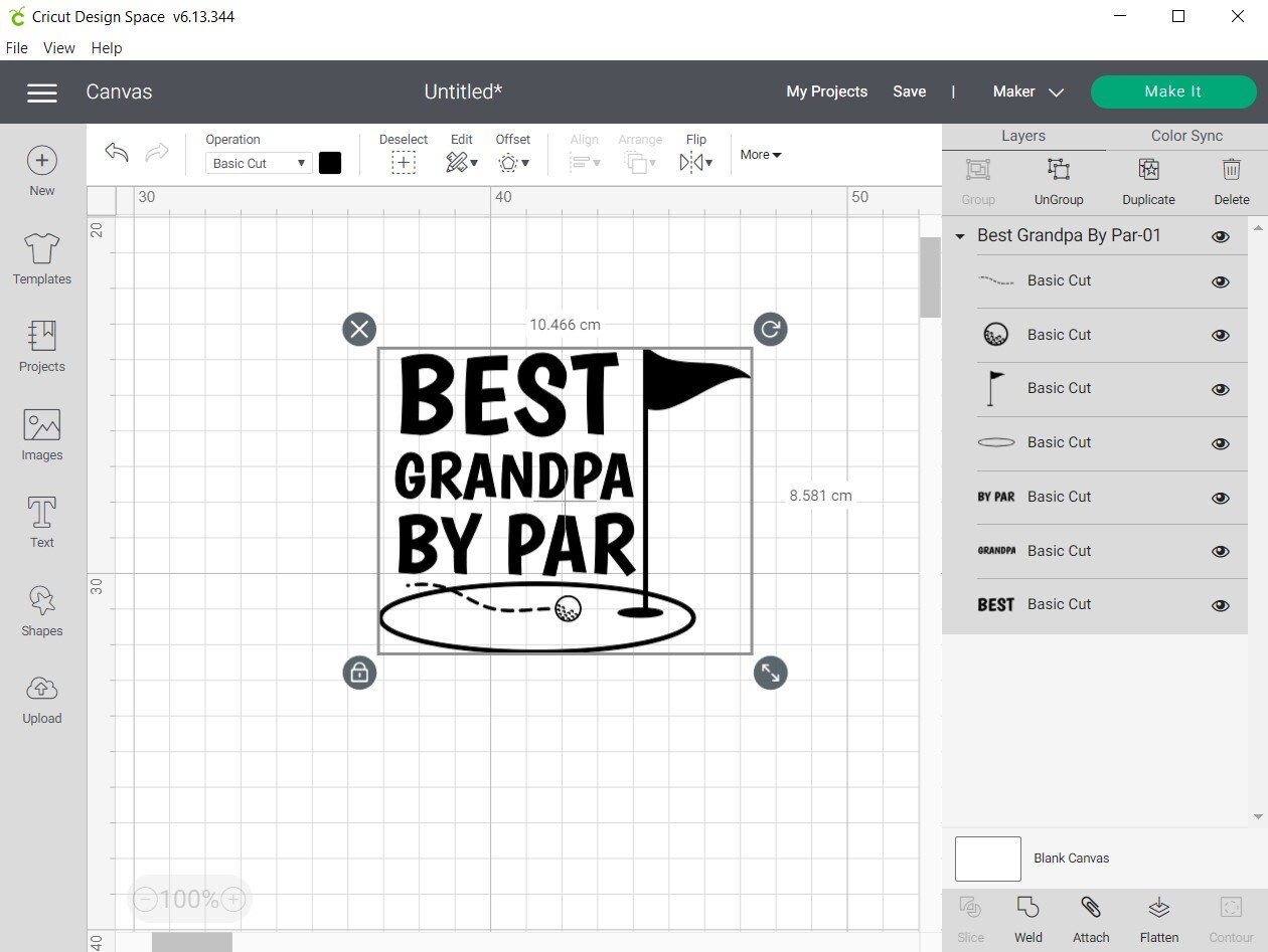 Best Grandpa by Par Svg Funny Golf Svggolf Grandpa - Etsy