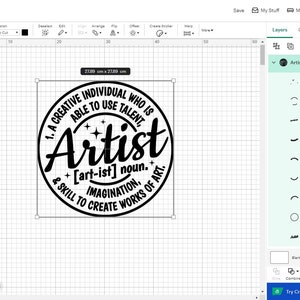 Artist Definition Svg,artist Gift Svg,art Lover SVG, Artist Svg, Artist ...