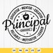 Principal SVG, Principal Appreciation Gift, Teacher Svg, School Staff ...
