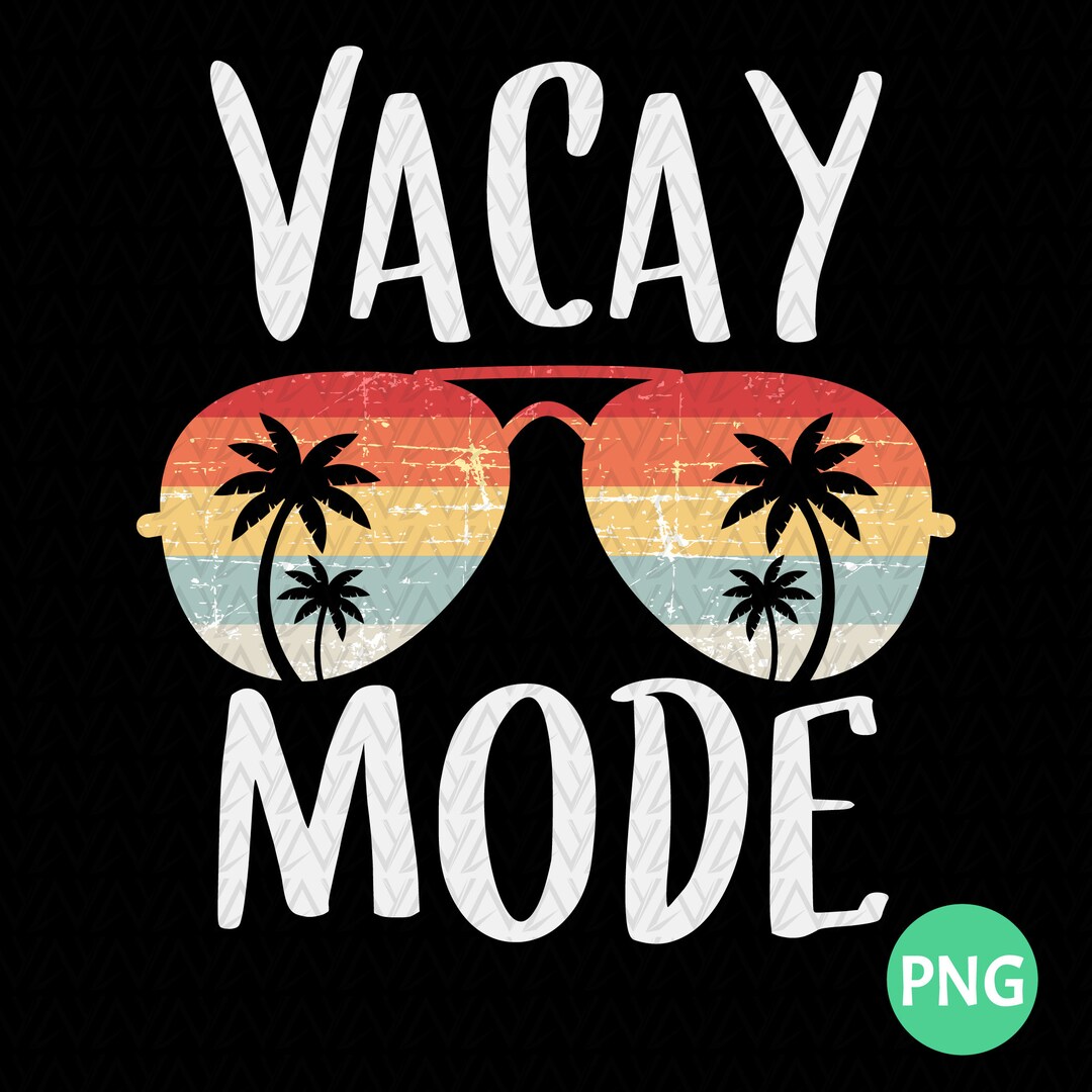 Vacay Mode PNG Sublimation Designs, Girls Trip Png, Retro Family ...