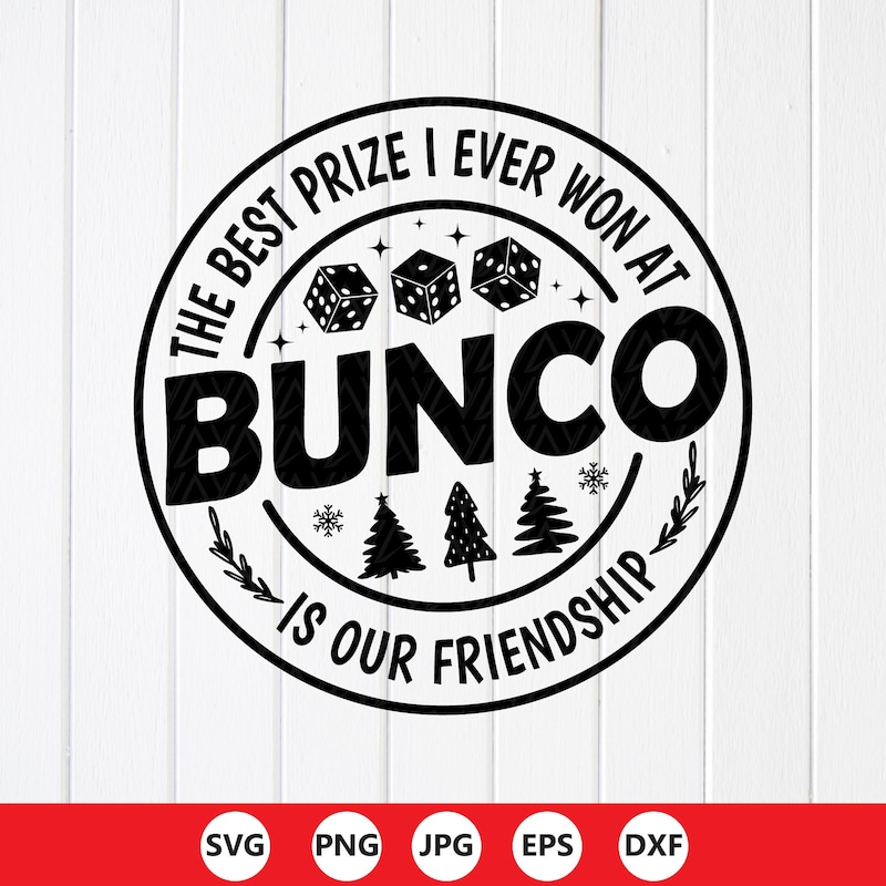 Bunco Cricut Svg - Etsy
