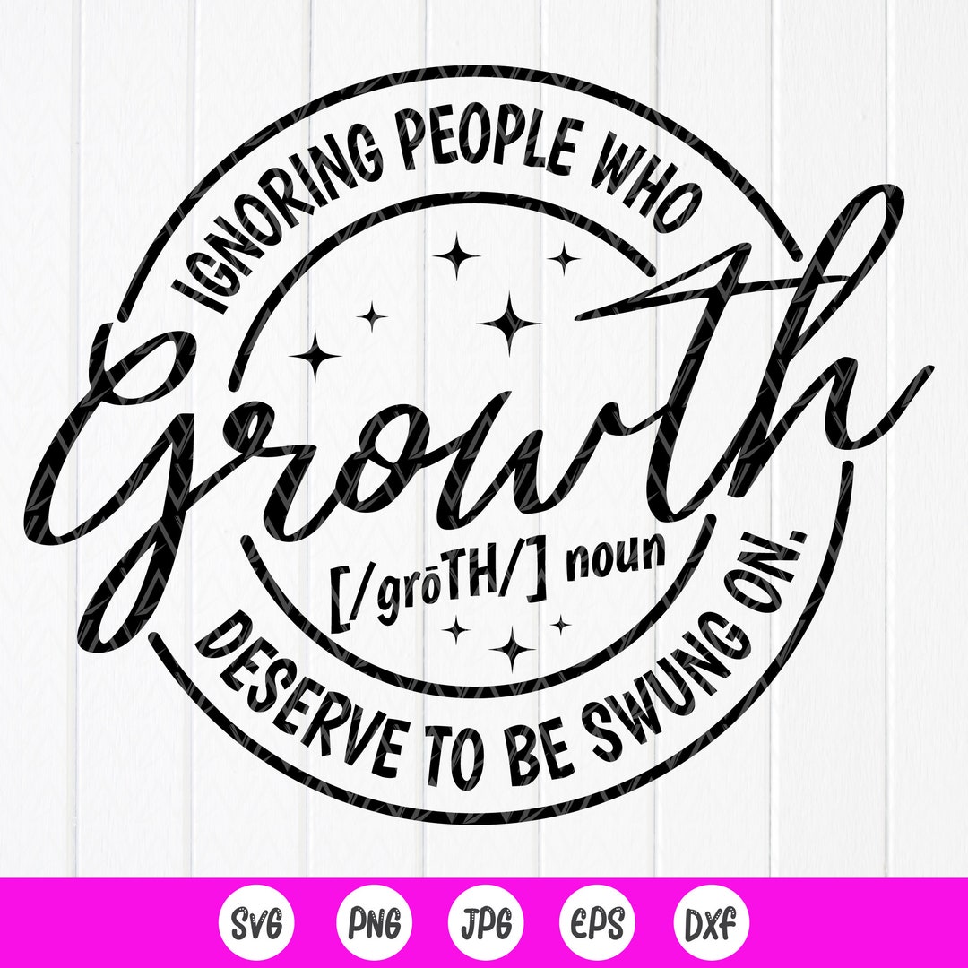 Growth Definition SVG, Motivational Svg, Woman Power Svg, Business Svg ...