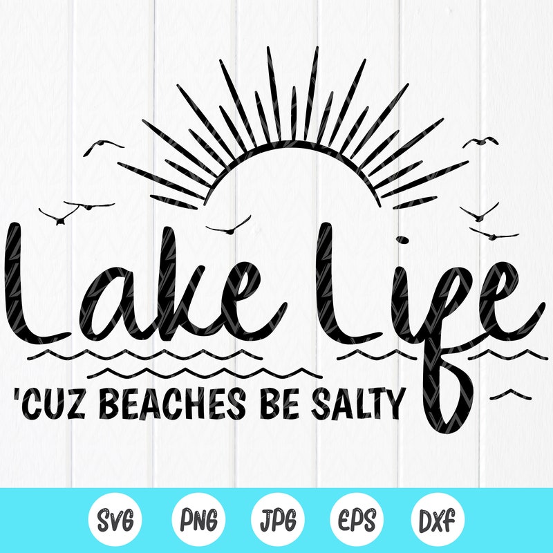 Lake Life Decal - Etsy