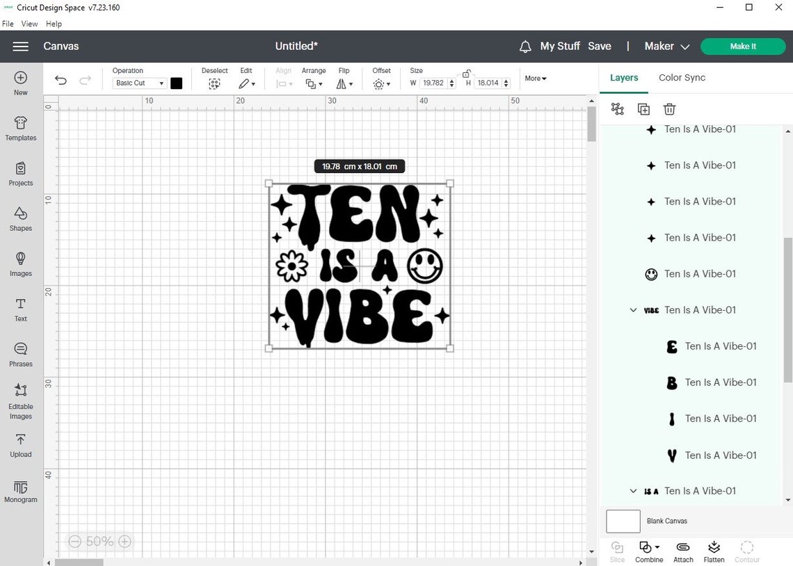 Ten is A Vibe SVG 10th Birthday SVG 10th Birthday Shirt - Etsy