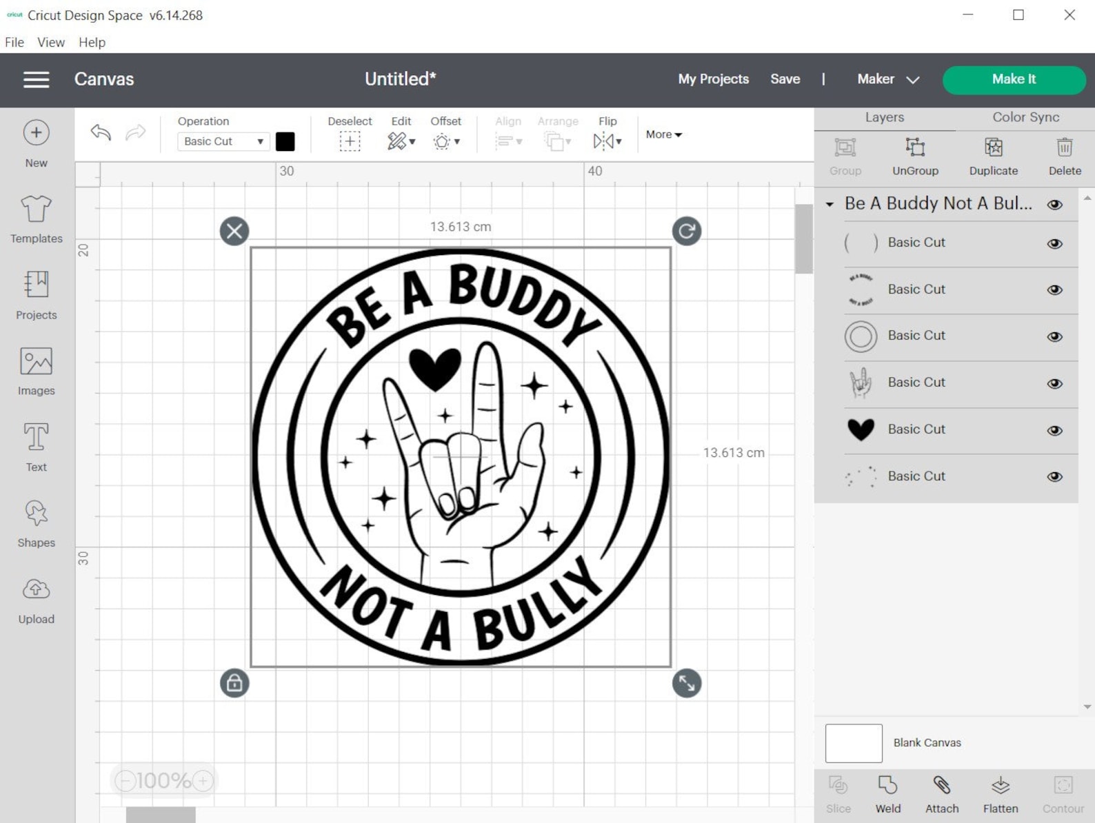 Be A Buddy Not A Bully SVG Stop Bullying Svganti Bully | Etsy