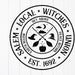Salem Local Witches Union Svg,witch Halloween Svg, Salem Witch Svg ...