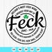 Feck Definition Svg,st. Patrick's Day SVG, Funny Irish Saying, Feck ...