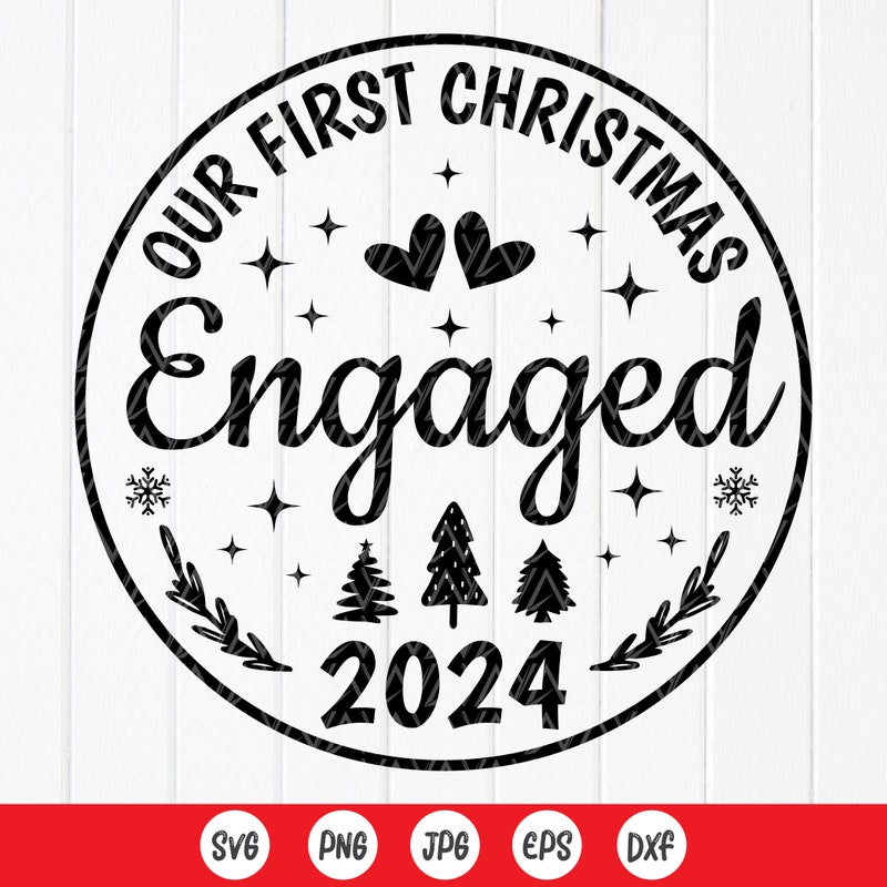 Engaged Svg - Etsy