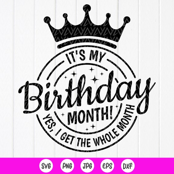 Birthday Month Logo