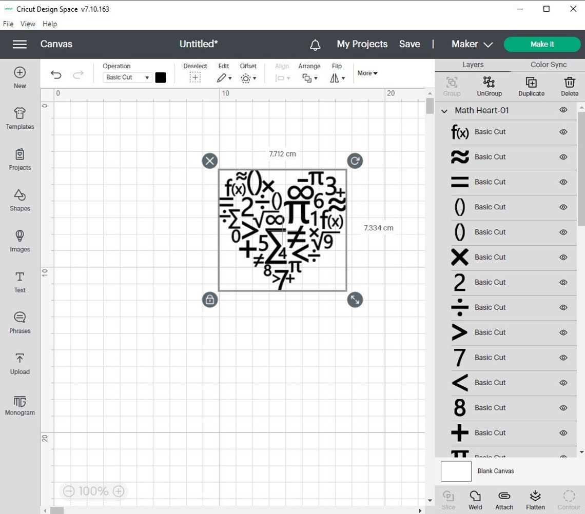 Math Heart SVG Algebra Svgi Love Math Svgmathematics - Etsy