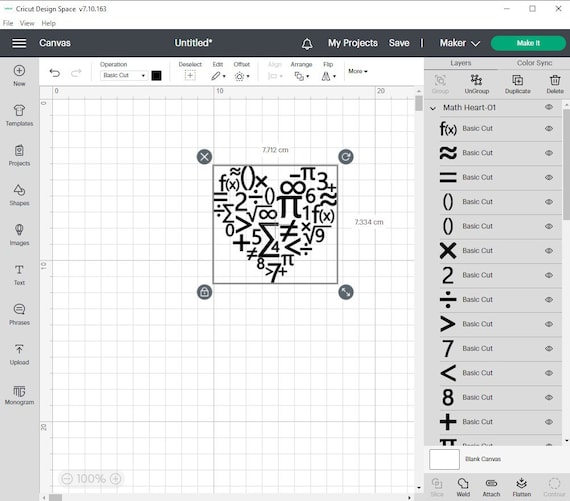 Wiskunde Ontwerp Hart