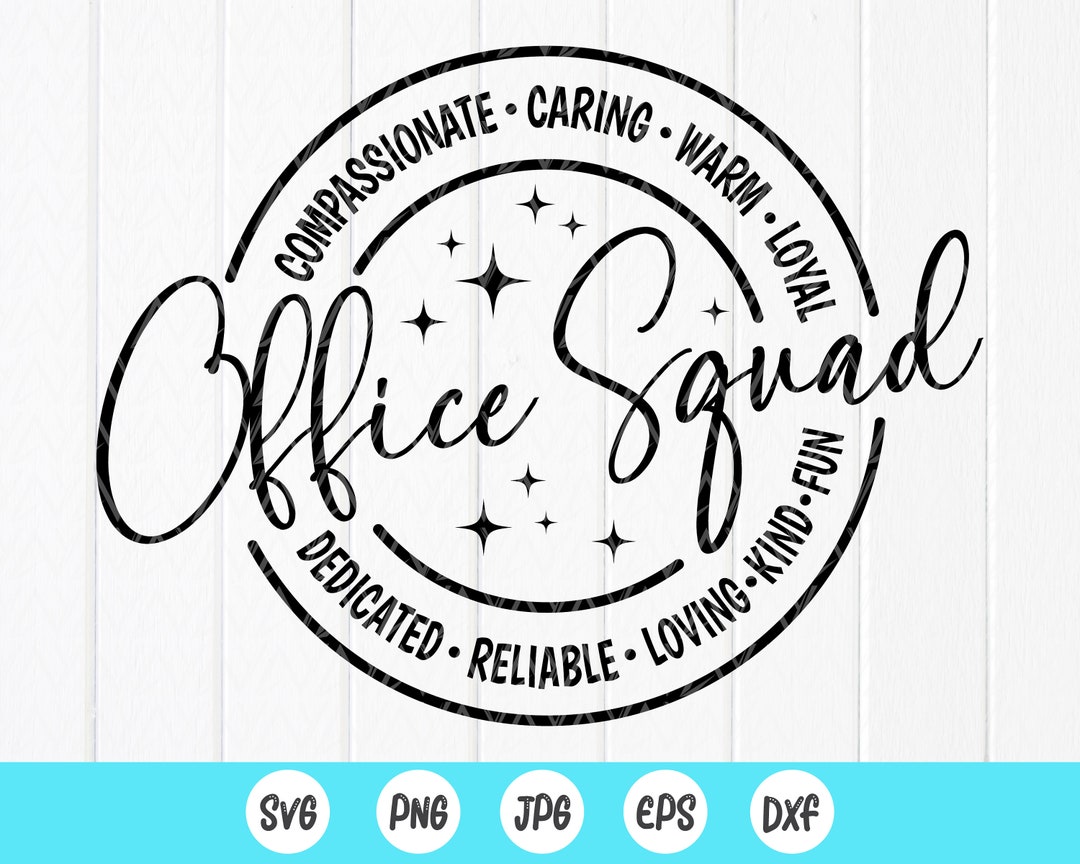 Office Squad Svg, Coworker Gift, Work Bestie Svg,best Friend Svg ...