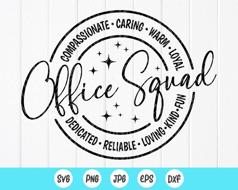 Office Squad Svg Coworker Gift Work Bestie Svgbest Friend - Etsy