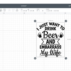 I Just Want to Drink Beer and Embarrass My Wife Svg,funny Beer Lover ...