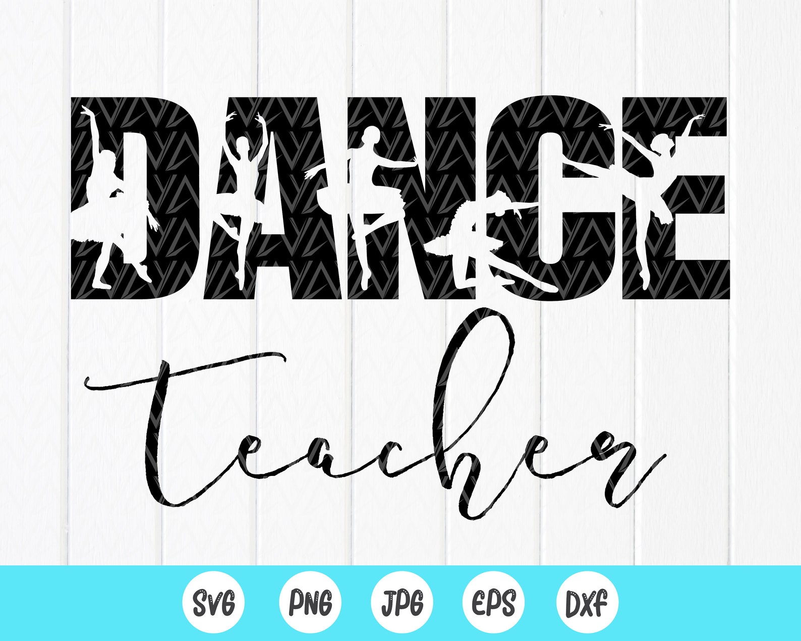 Dance Teacher SVG Dance Teacher Giftbest Teachers Svgdance - Etsy