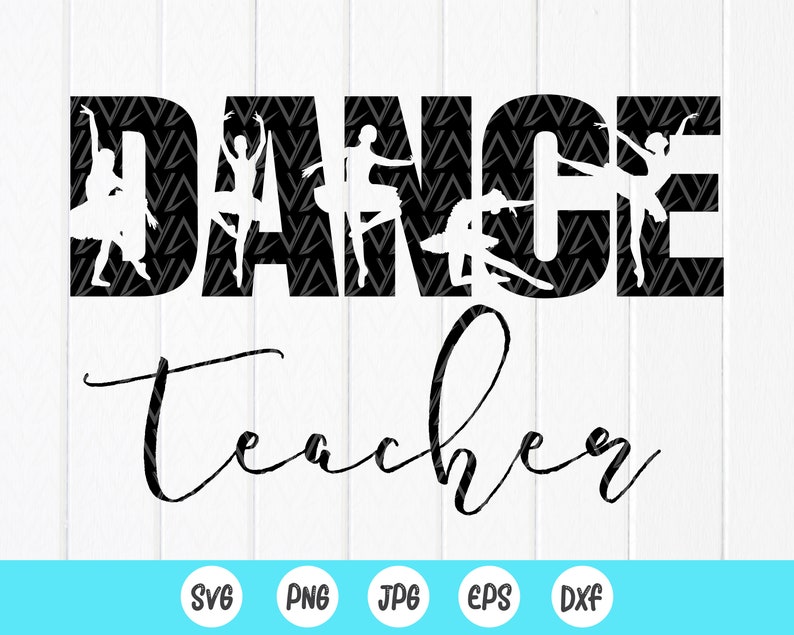 Dance Teacher SVG Dance Teacher Giftbest Teachers Svgdance - Etsy