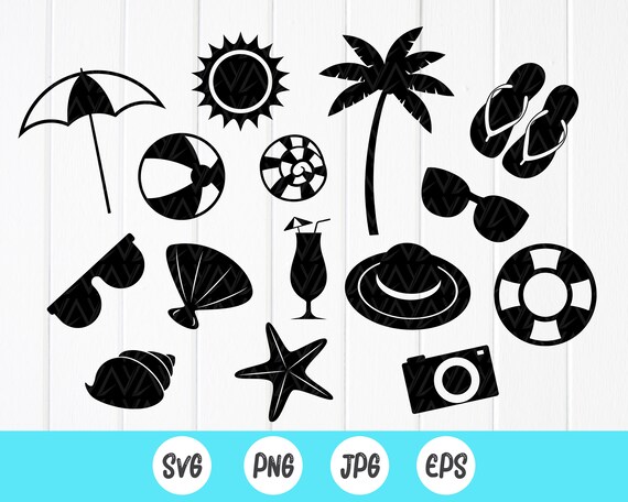 Beach SVG Bundle Beach Life SVG Bundle Beach Theme SVG | Etsy
