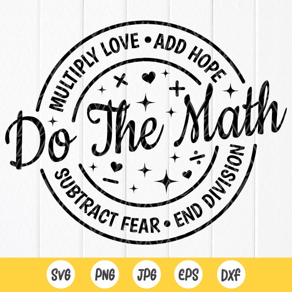 Math Teacher Svg - Etsy