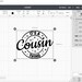 It's A Cousin Thing Svg Cousin Svgsiblings - Etsy