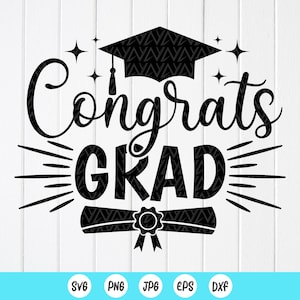 Congrats Grad Svg,graduation Quote Svg,graduate Shirt Svg,proud Grad ...