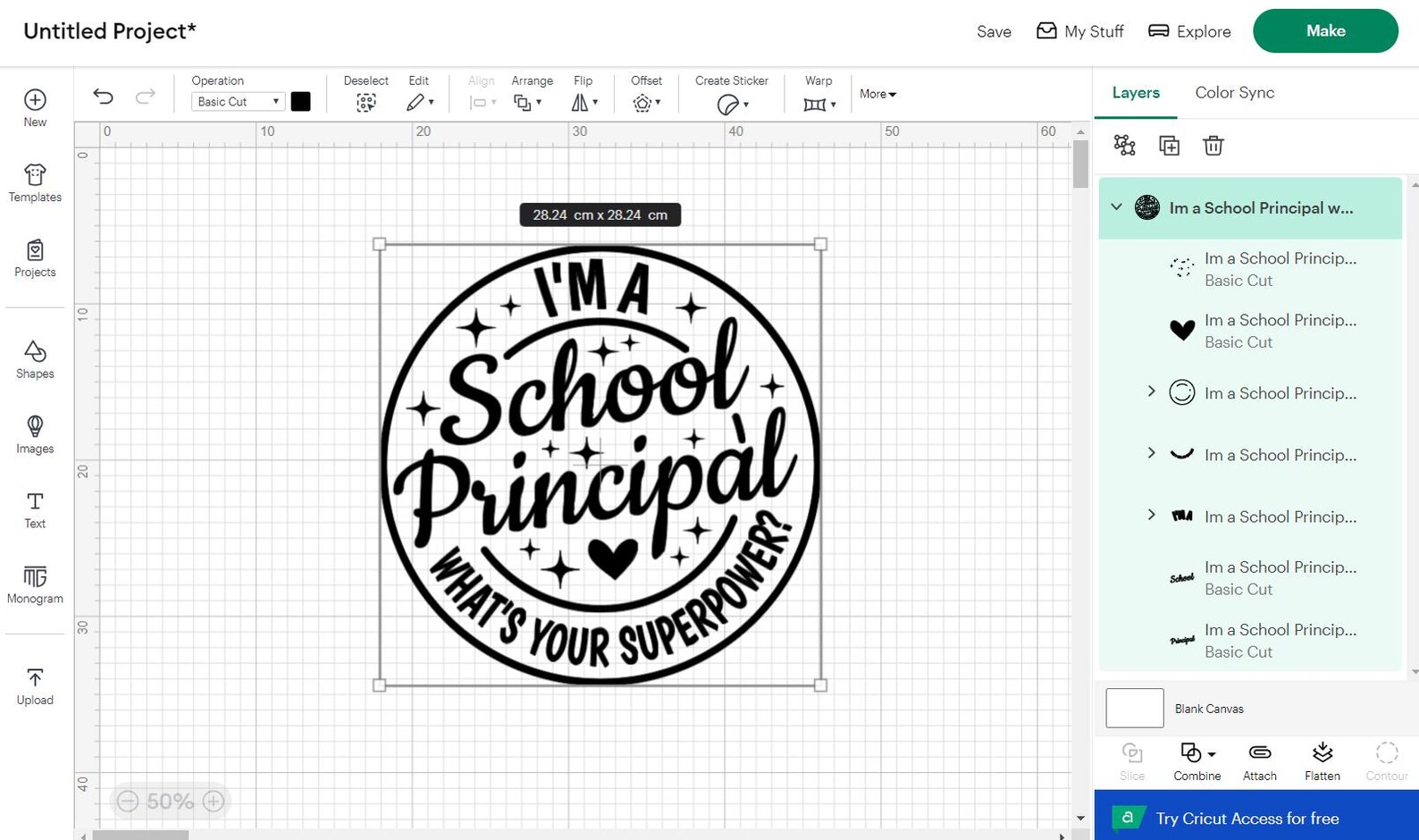School Principal Superpower SVG: Appreciation Gift, Cricut Download,cut ...