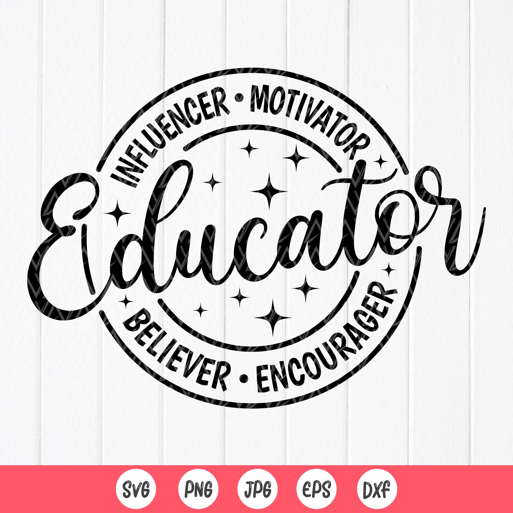 Educator Definition SVG, Teacher Gift ,cricut Files (digital Download ...