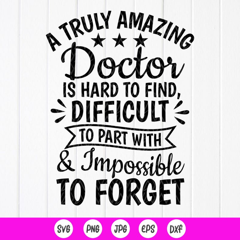 Funny Doctor Quote SVG: Doctor Appreciation Gift (digital Download ...