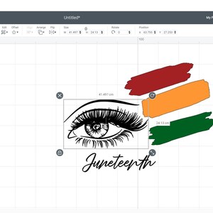 Juneteenth Eye Svg, Black History SVG, Juneteenth Freedom Day, Black ...
