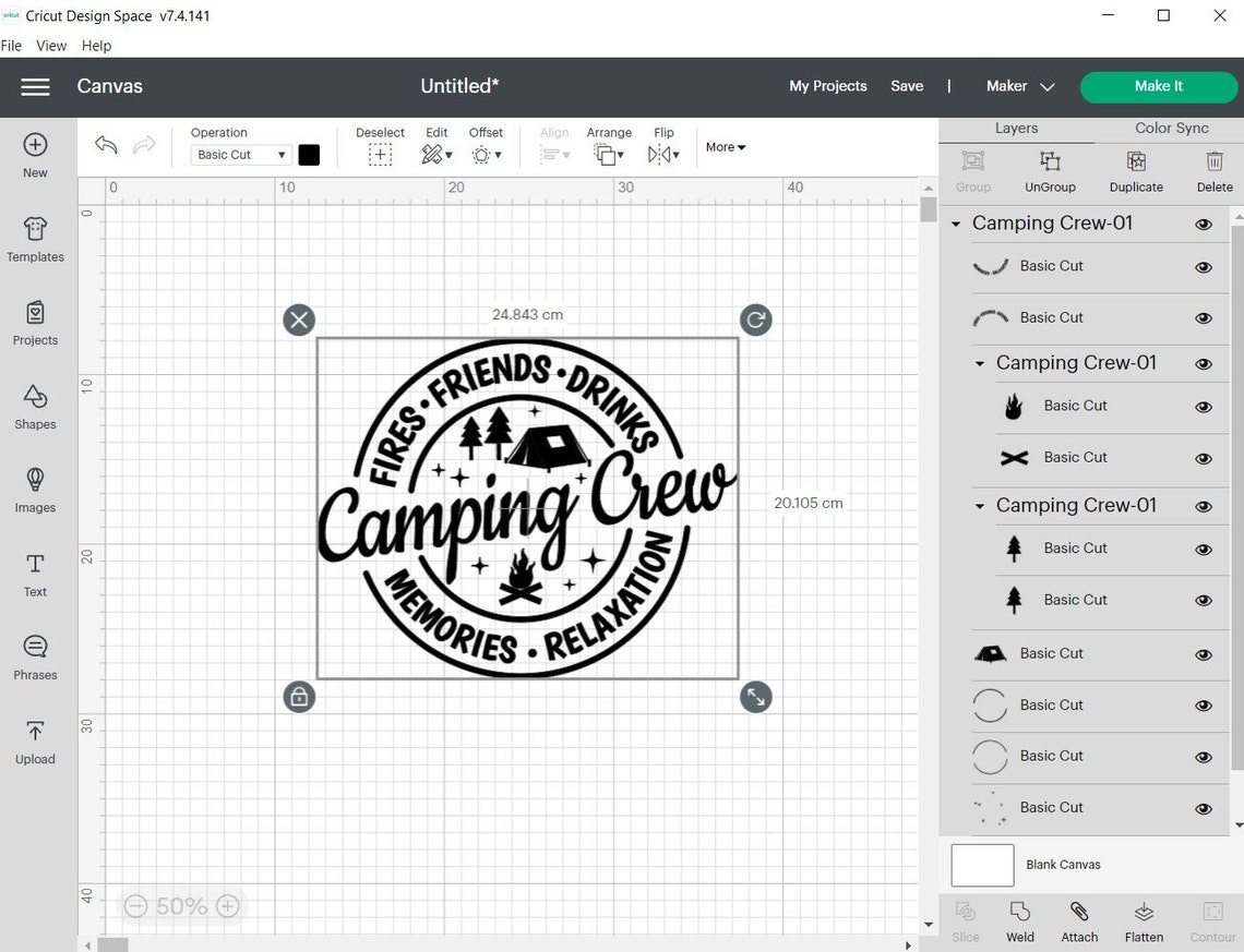 Camping Crew Svg Adventure Svg Happy Campground SVG Camping | Etsy