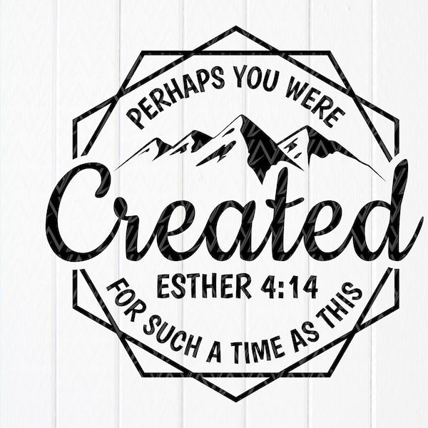 Esther 4 14 Svg - Etsy
