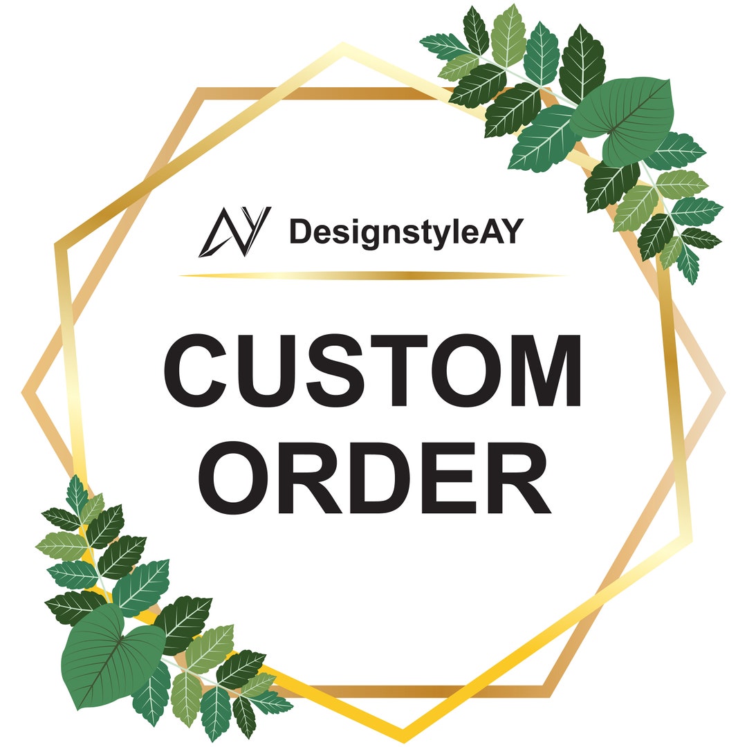 Custom Order Product Design for You - Etsy