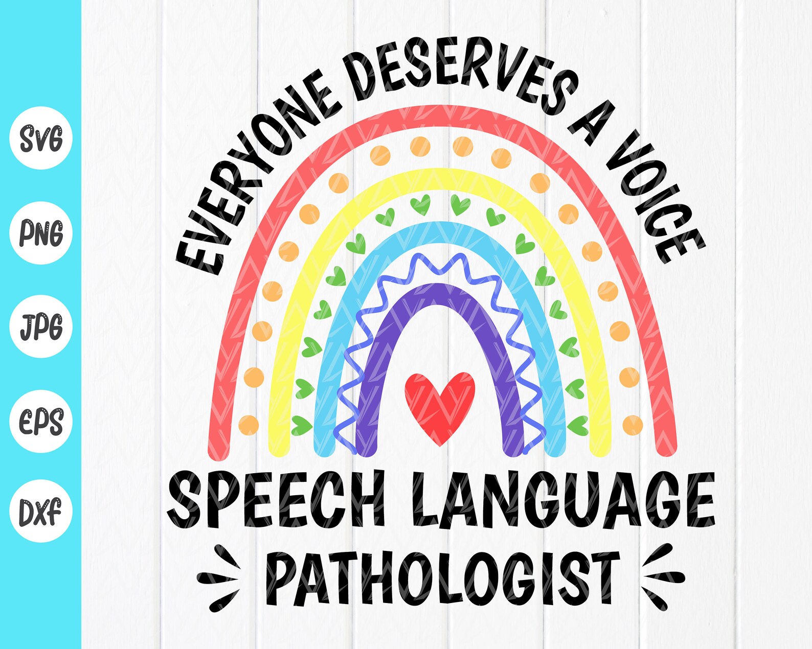 Everyone Deserves A Voice Speech Language Pathologist Svg, Speech ...