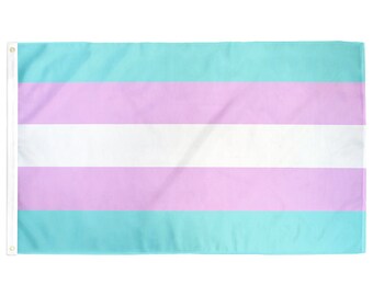 Transgender Pride Macramé Wall Hanging Trans Pride Flag - Etsy
