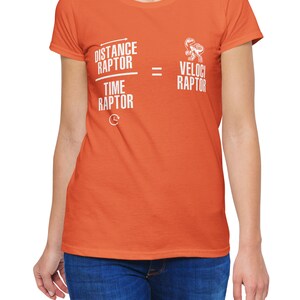 Velociraptor Distance Over Time Raptor Punny Science Joke - Etsy