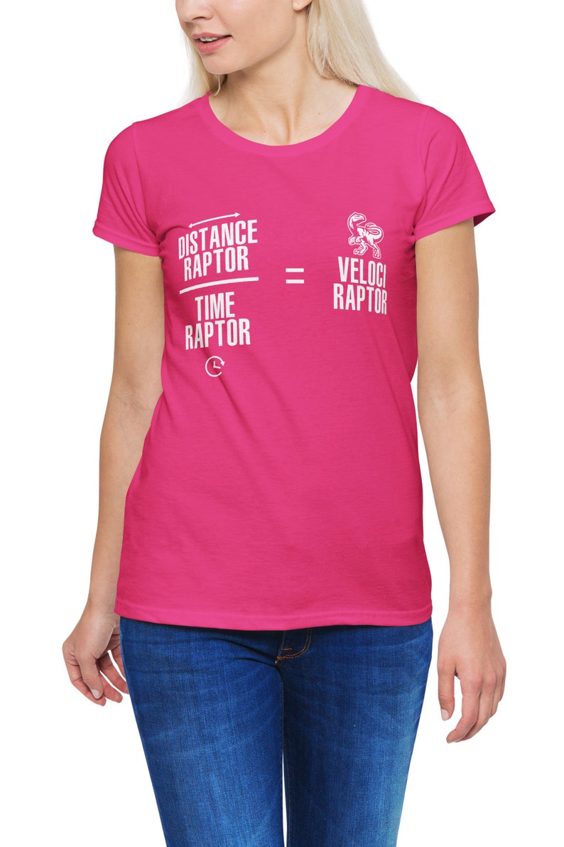 Velociraptor Distance Over Time Raptor Punny Science Joke - Etsy